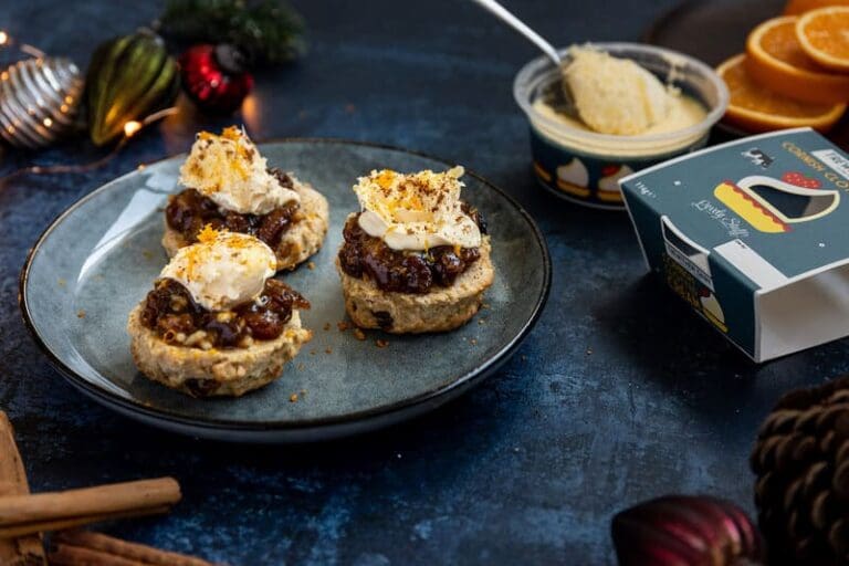Christmas Cream Tea & Spiced Trewithen Dairy Clotted Cream