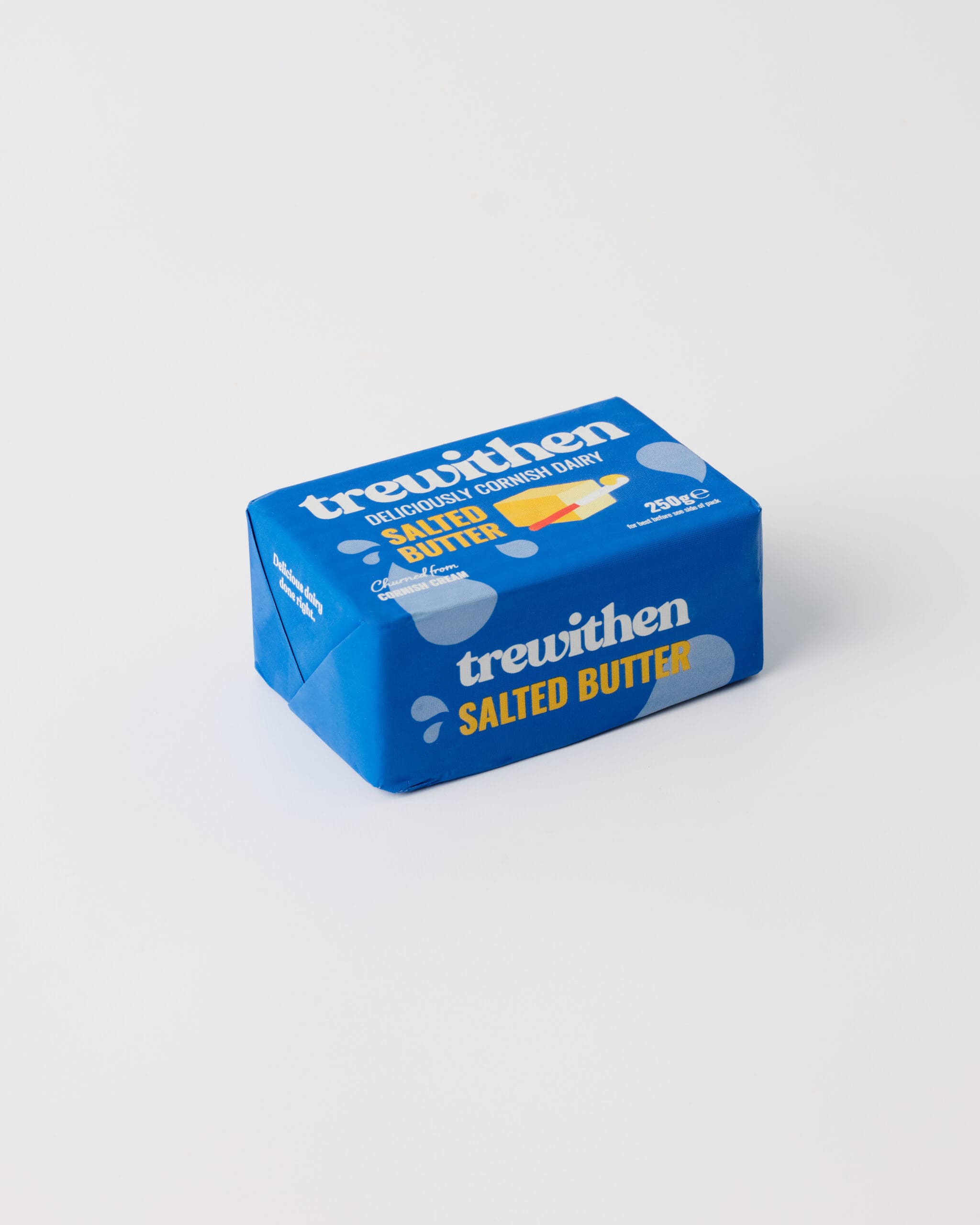 Creamy Golden Cornish Butter - Trewithen Dairy