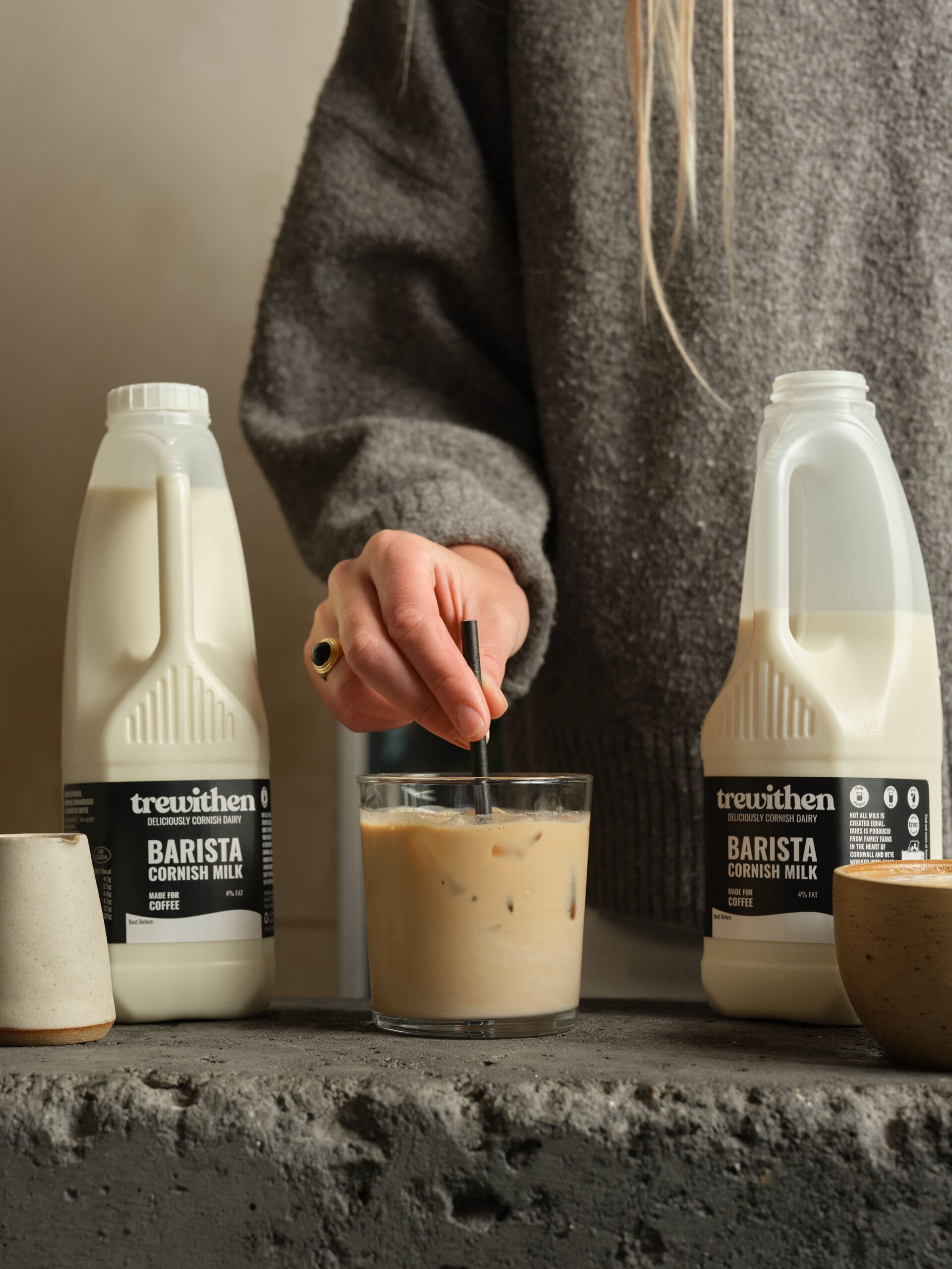 Fresh & Creamy Cornish Milk - Trewithen Dairy