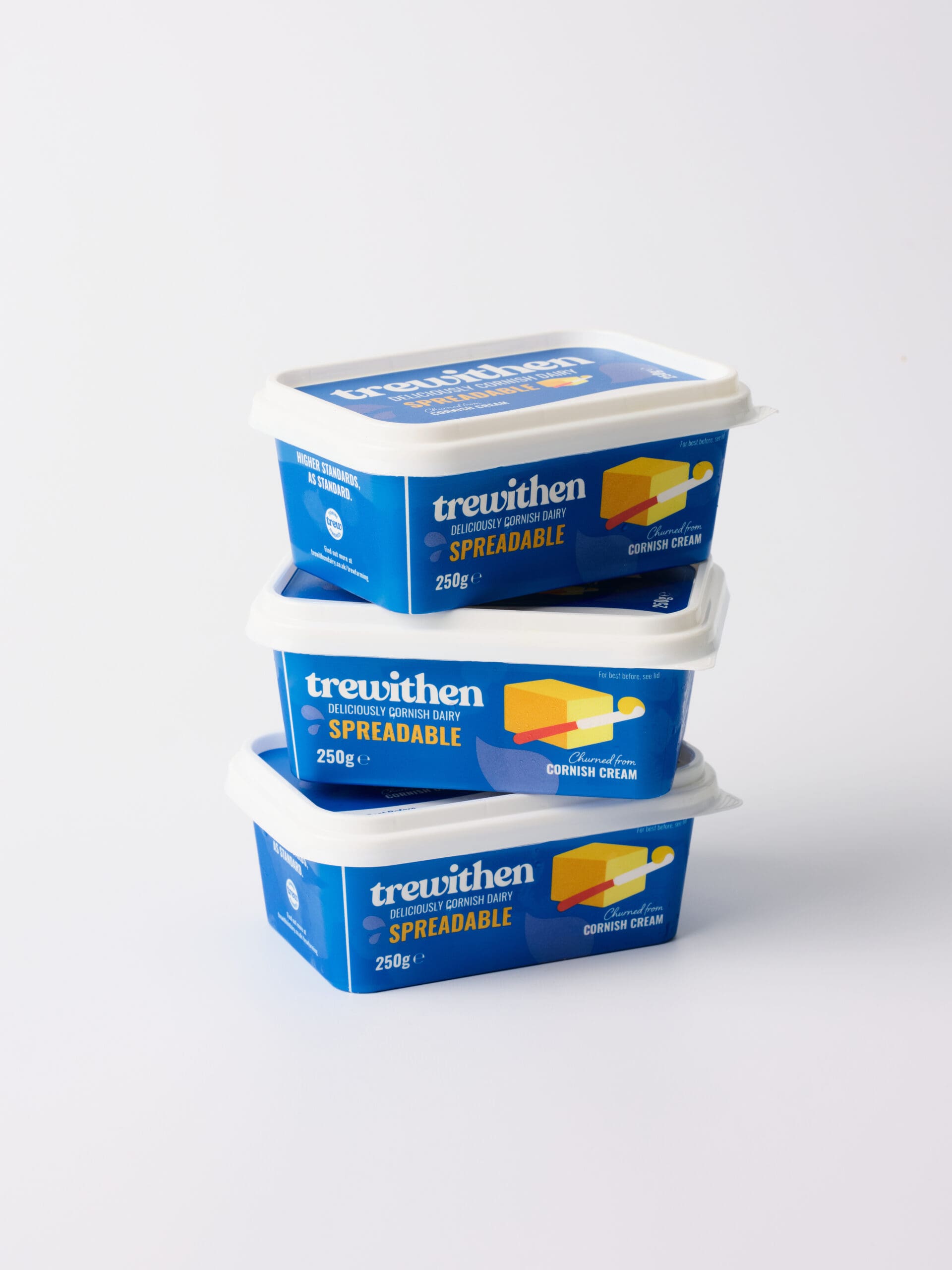 Creamy Golden Cornish Butter - Trewithen Dairy